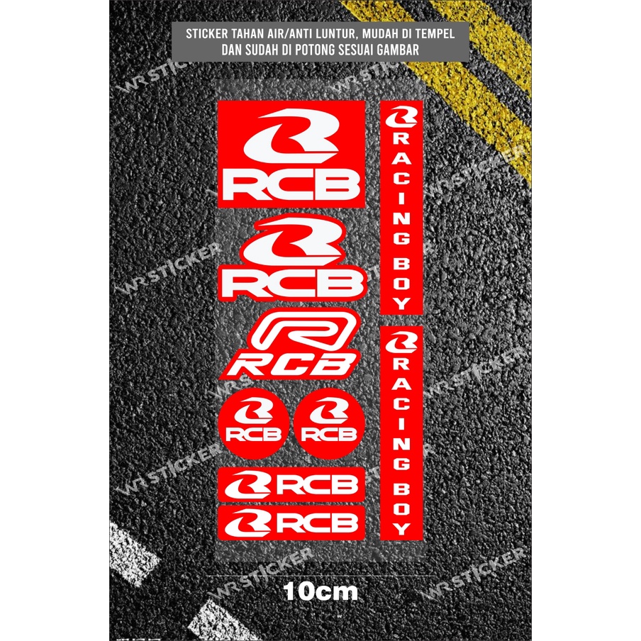 Jual Stiker RCB sticker logo rcb print cutt murah satu set | Shopee ...
