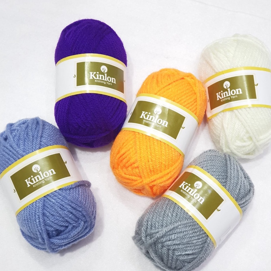 Jual Benang Wool Kinlon Acrylic/Kinlon Knitting Yarn/Benang Rajut ...