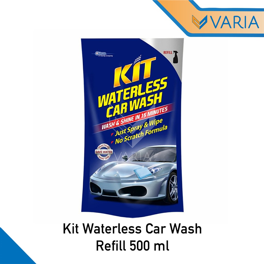 Jual Kit Waterless Car Wash Refill Pouch 500 ml Cuci Mobil Tanpa Air ...
