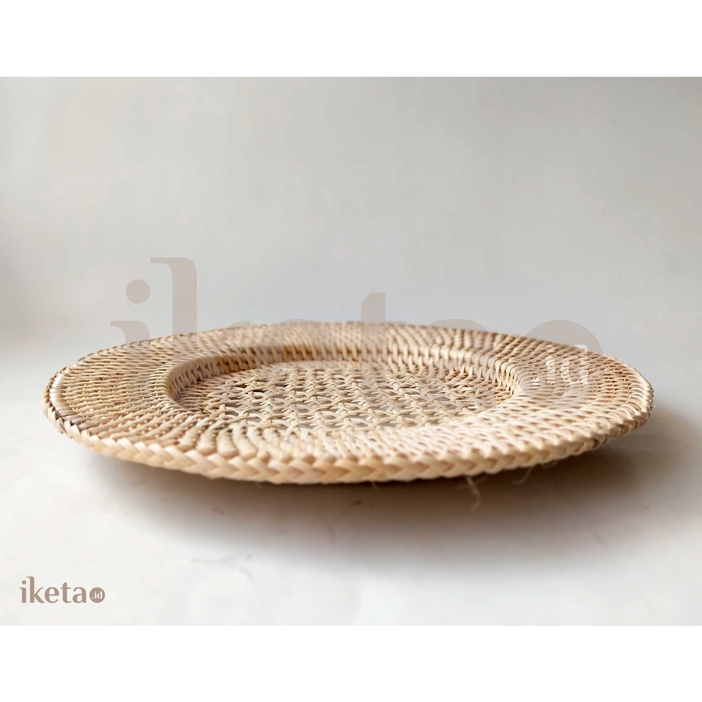 Jual Piring Anyaman Rotan - Piring Rotan Anyaman Rotan - Dekorasi ...