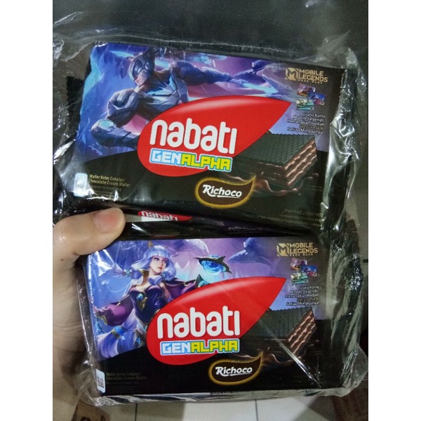 Jual new product!!! nabati gen alpha richoco edisi mobile legends 1 pak ...