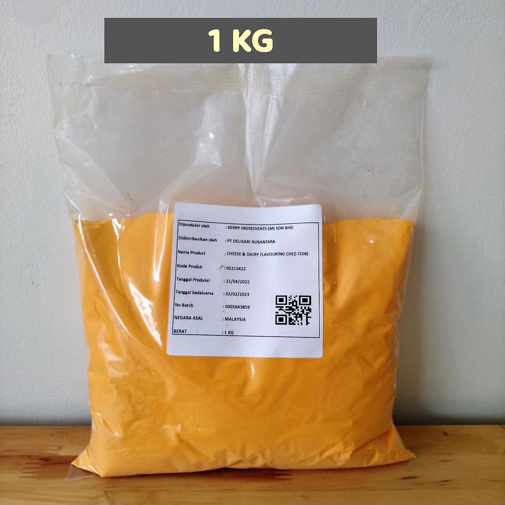 Jual Kerry Chez-Tone Cheese Powder / Bubuk Keju Repack 1 kg | Shopee ...