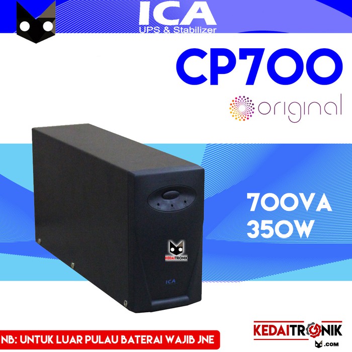 Jual UPS ICA CP700 Power Supply 700VA 700 350W Stabilizer AC Inverter ...