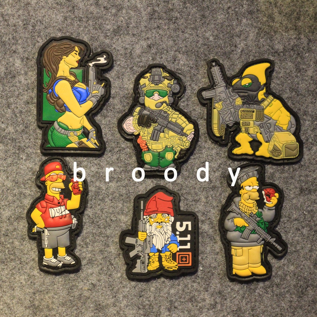 Jual Patch RUBBER PVC Embossed | Shopee Indonesia