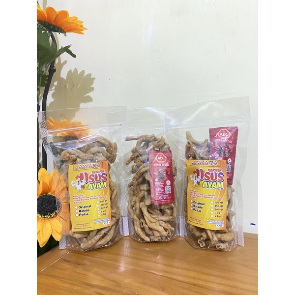 Jual Keripik usus ayam 100gr / kripik usus ayam super enak | Shopee ...