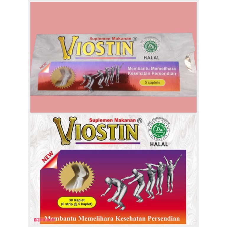 Jual VIOSTIN DS AMPLOP PER STRIP 5 KAPLET DAN VIOSTIN DS PER BOX ISI 30 ...