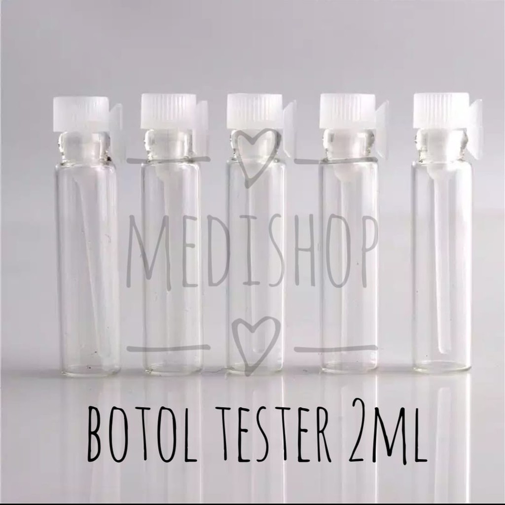 Jual Botol kaca sampel tester parfum 2ml botol parfum tester tola vial ...