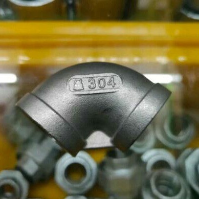 Jual Knee/Elbow Stainless SS 304 Drat Dalam 1/2 inch | Shopee Indonesia