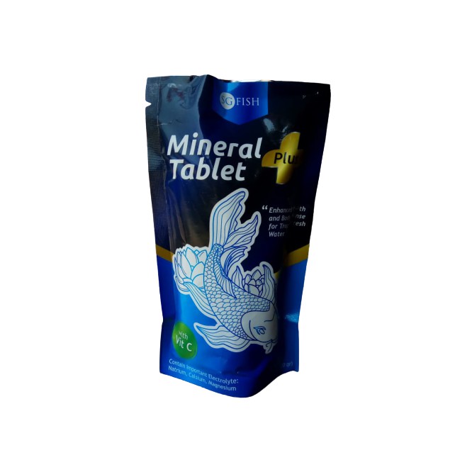 Jual MINERAL TABLET PLUS SG FISH With Vitamin Vit C Garam Ikan 40 ...