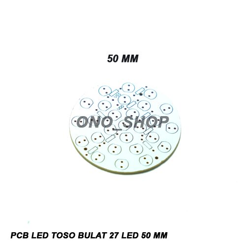 Jual PCB Led TOSO Bulat 27 LED 50 MM | Shopee Indonesia