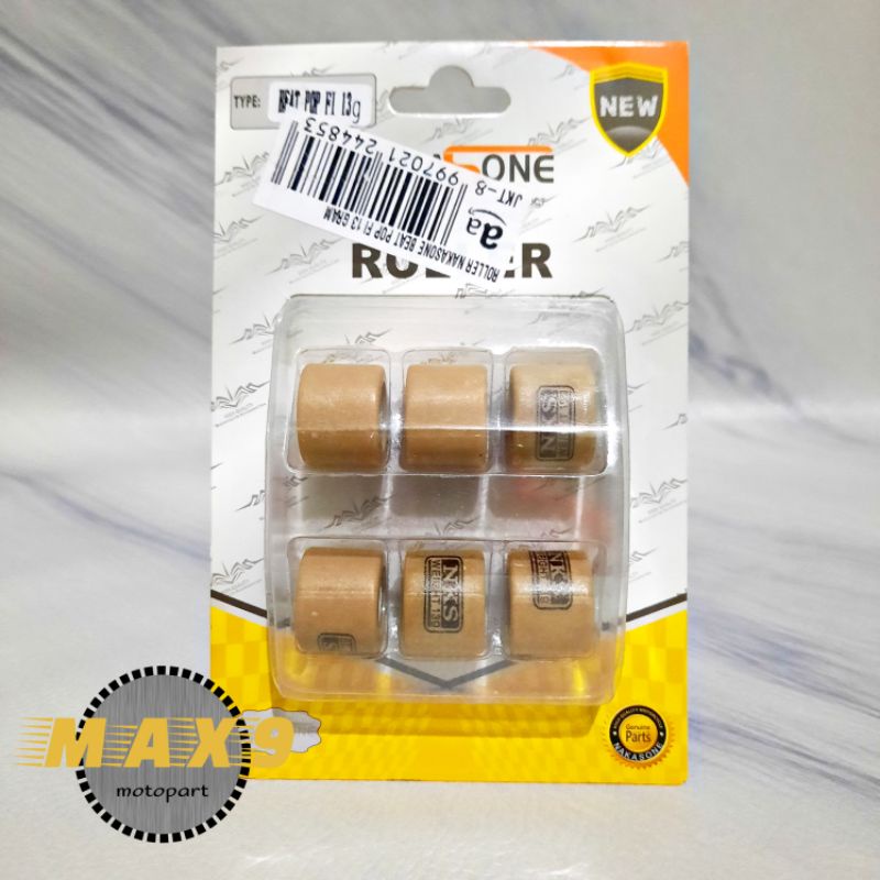 Jual Roller Standar Beat Fi Scoopy Fi Vario 110 Karbu 13gr KVB merek ...