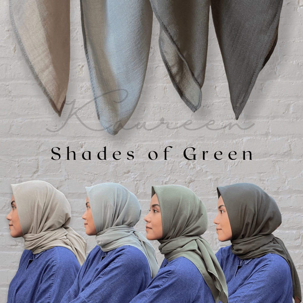 Jual Voal Miracle - GREEN Shades | Shopee Indonesia