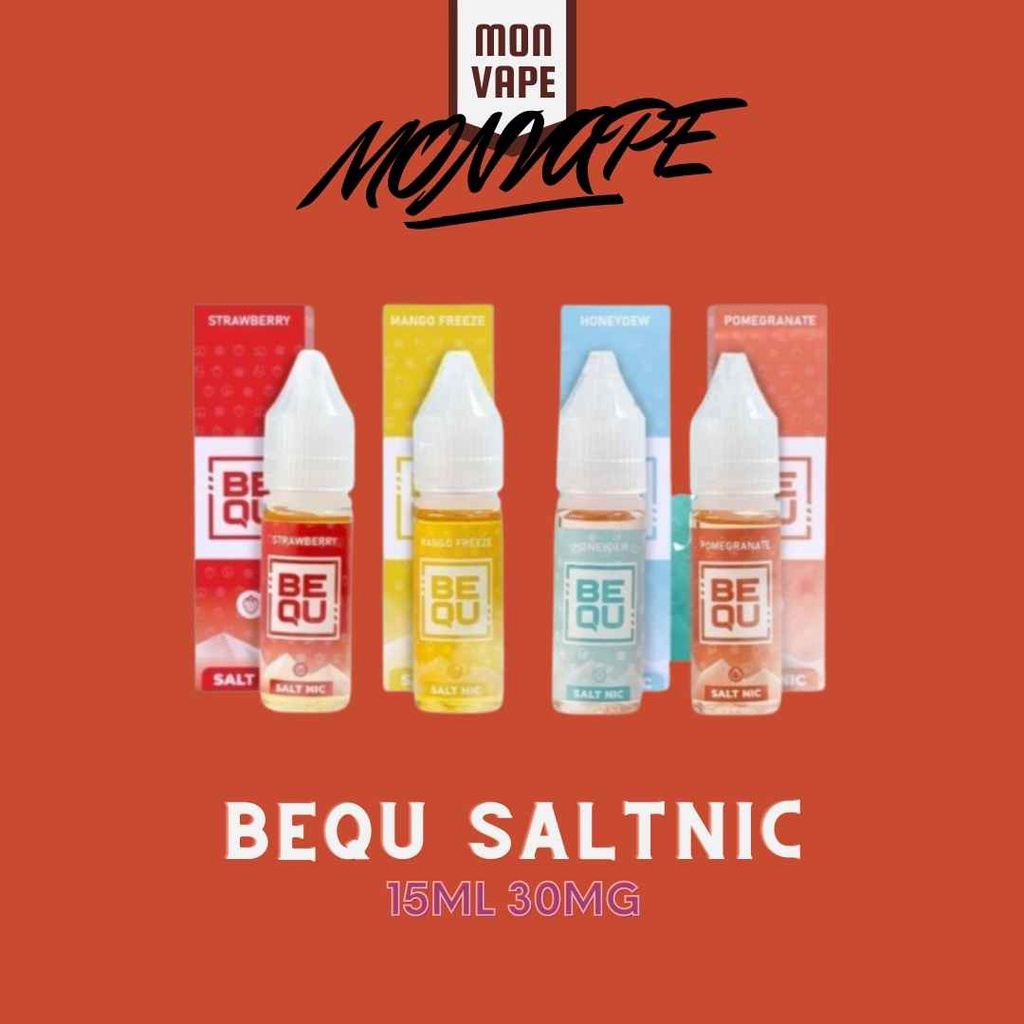 Jual BEQU SALTNIC SERIES 15ML 30MG BY PODA X FVS X RAY VAPOR E-LIQUID ...