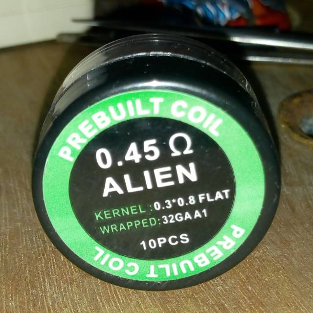 Jual PreBuild Coil Alien Clapton A1 | Shopee Indonesia