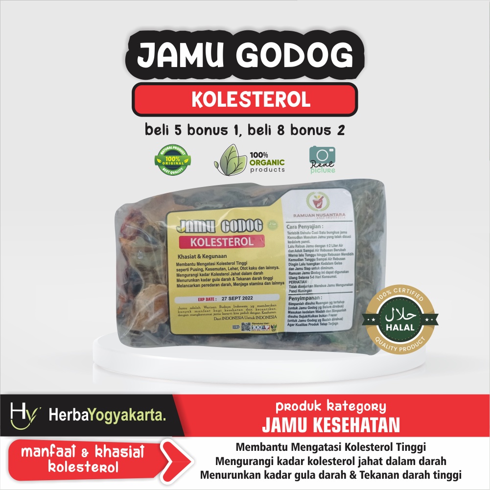 Jual JAMU GODOG KOLESTEROL (RAMUAN NUSANTARA) - JAMU REBUS REMPAH UNTUK ...