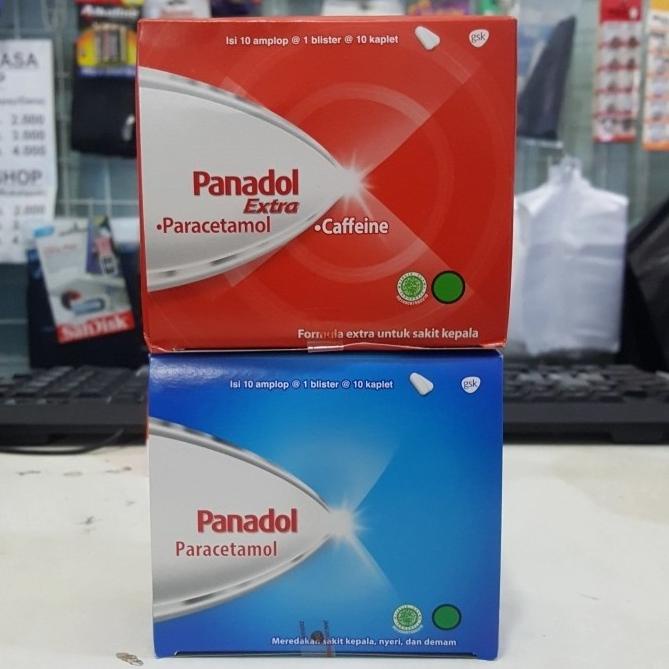 Jual Panadol Paracetamol 1 Box Biru | Shopee Indonesia