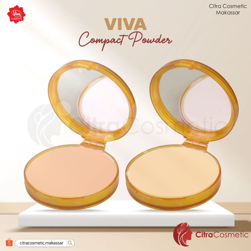 Jual ️CitraCosmetic ️ Viva Compact Powder Natural | Kuning Langsat ...