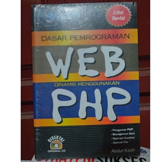 Jual Dasar Pemrograman Web Dinamis Menggunakan PHP Edisi Revisi (+CD ...