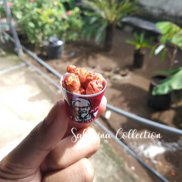 Jual Miniatur ayam goreng KFC bucket | Shopee Indonesia