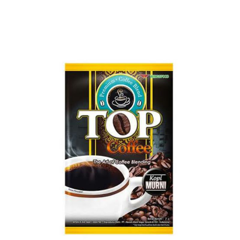 Jual Top kopi coffee murni sachet bubuk 500 mini kecil | Shopee Indonesia