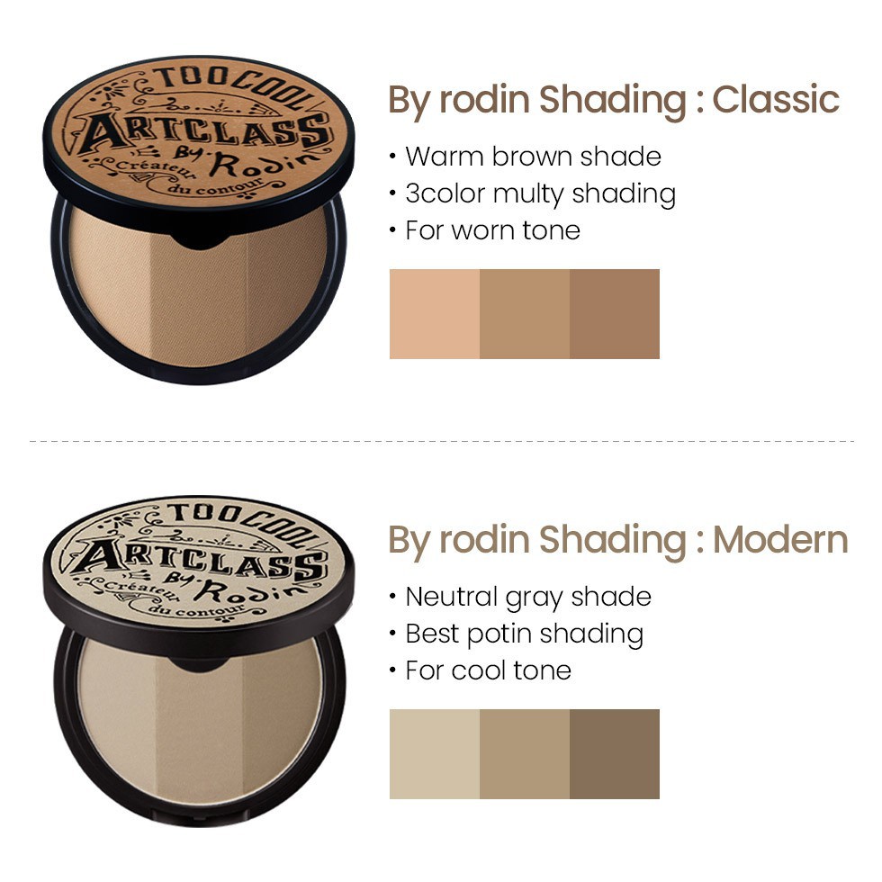 Jual Too Cool For School - Art Class by Rodin Shading Contour (2 Shades ...