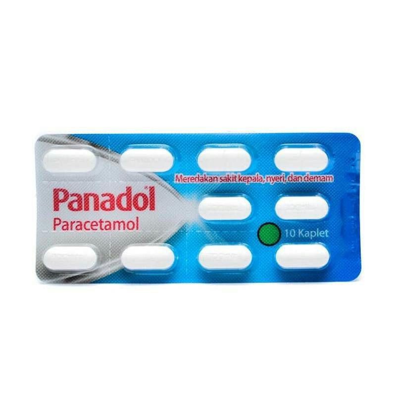 Jual Panadol Paracetamol Biru 1 Strip Isi 10 tablet | Shopee Indonesia