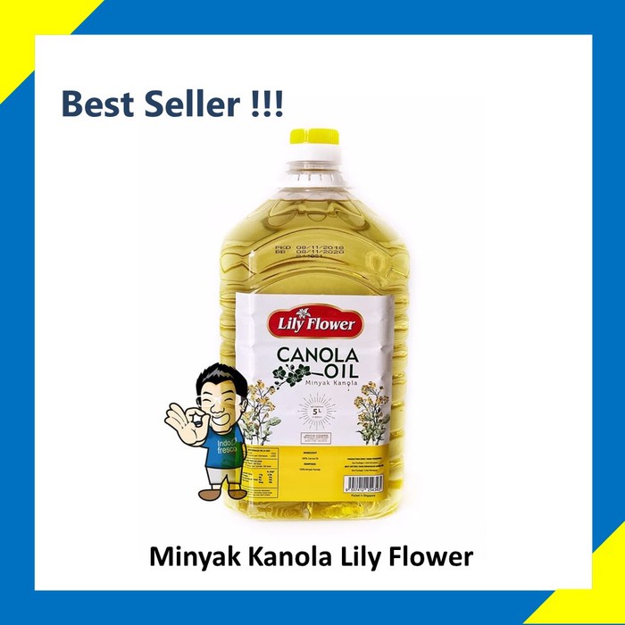 Jual Murah Minyak Kanola Lily Flower- Canola Oil 5L Elegan | Shopee Indonesia