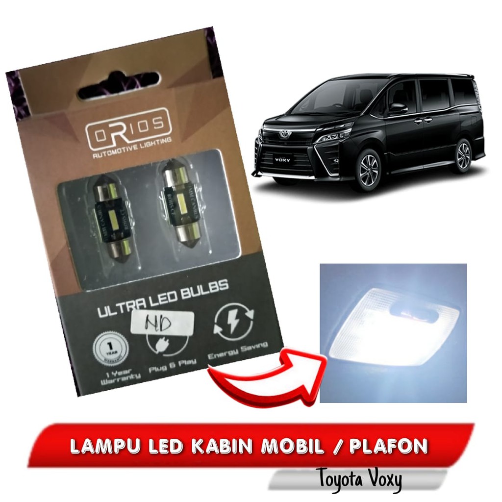 Jual LAMPU LED KABIN MOBIL / PLAFON MOBIL VOXY | Shopee Indonesia