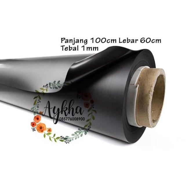 Jual Magnet Strip Lembaran Karet Rubber Flexible 100cm X 60cm Tebal 1mm MURAH | Shopee Indonesia