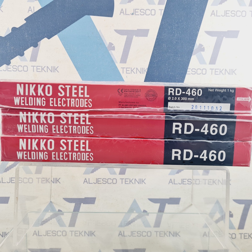 Jual NIKKO STEEL RD-460 2MM KAWAT LAS RD460 KEMASAN 1 KG | Shopee Indonesia