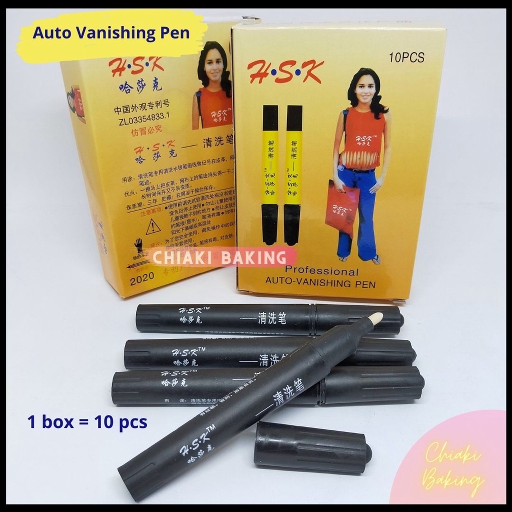 Jual Ready Penghapus tinta Pena Silver Auto Vanishing Pen Perak Gambar ...