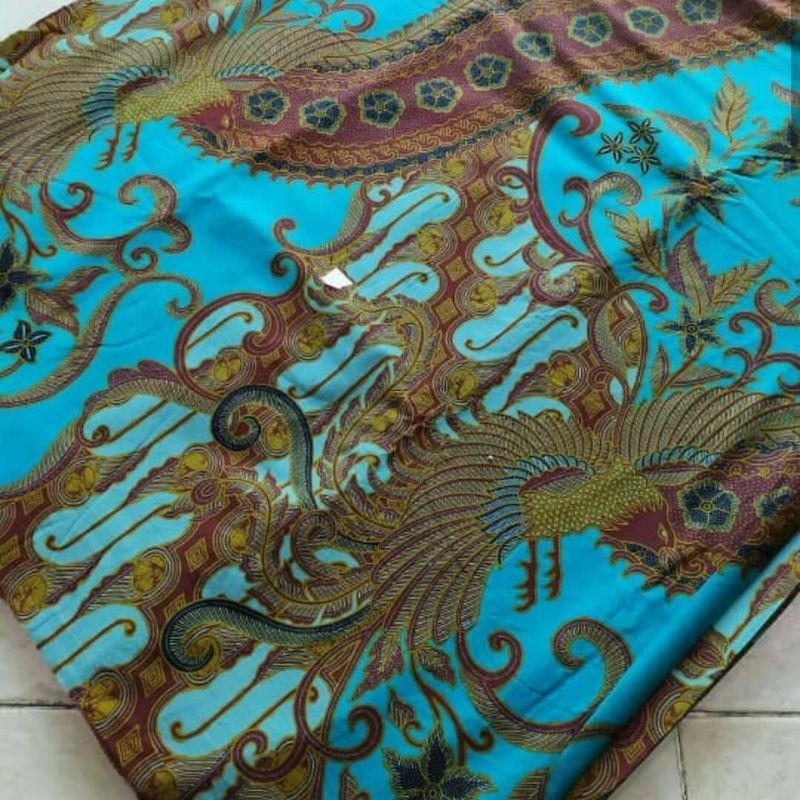 Jual Kain Primisima Batik Jawa Solo motif merak mekar | Shopee Indonesia