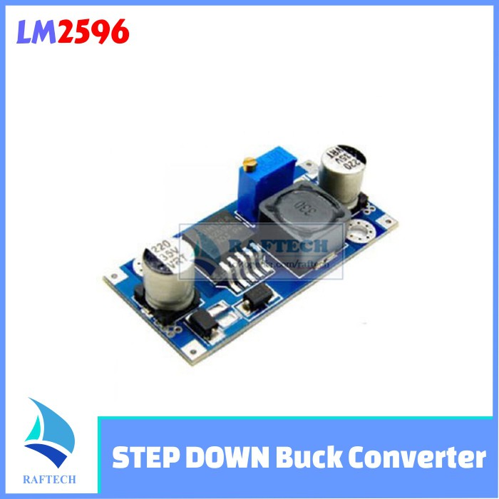 Jual LM2596 - LM2596S ADJ 3A DC DC STEP DOWN Buck Converter LM 2596 | Shopee Indonesia