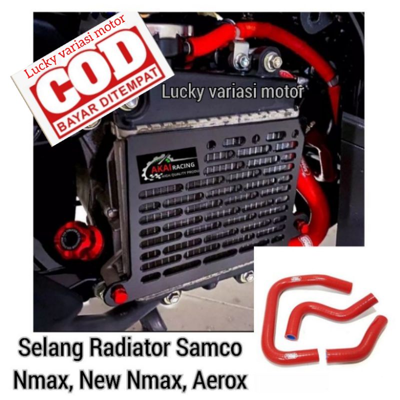 Jual SELANG RADIATOR SAMCO NMAX,NEW NMAX,AEROX, SELANG RADIATOR SAMCO ...