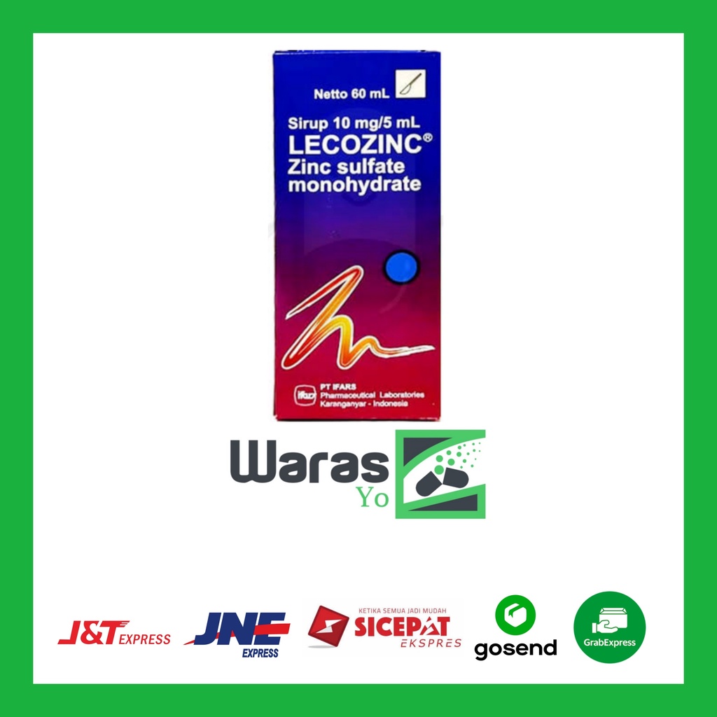 Jual [SW] LECOZINC 10 MG/5 ML SYRUP 60 ML / LECOZINC SIRUP | Shopee ...