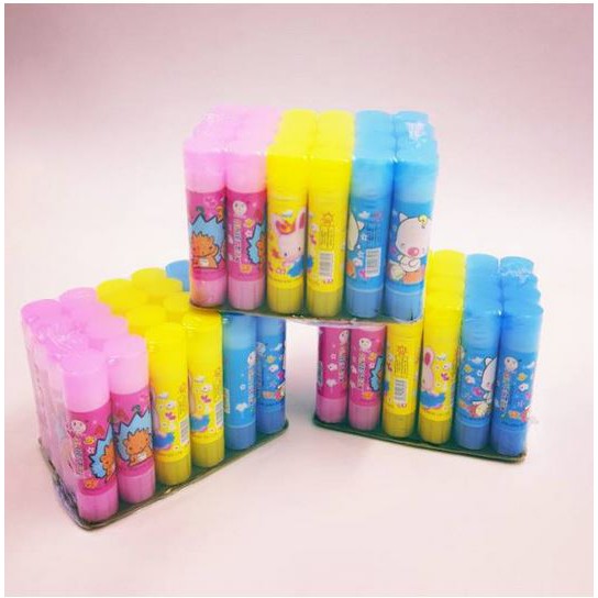 Jual Lem stik (1pak=24pc) KECIL 10gram/ Lem stick / Lem murah / Lem ...
