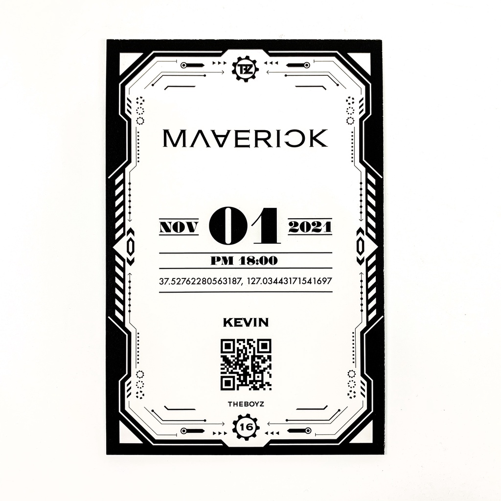 Jual [sharing unsealed] THE BOYZ 3rd Single Album - MAVERICK (ID Card ...