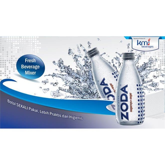 Jual zoda water isi 4 botol gojek / sameday | Shopee Indonesia