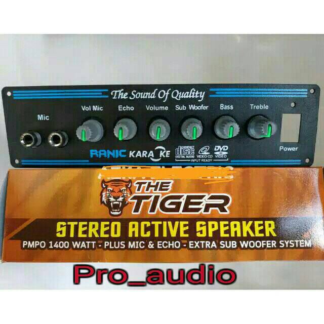 Jual Kit Power Amplifier Speaker Aktif Karaoke TIGER | Shopee Indonesia