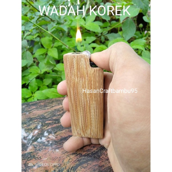 Jual Wadah case isi care koreek kayu sarung korek | Shopee Indonesia