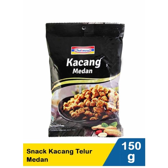 Jual Indomaret Snack Kacang Telur Medan 150G | Shopee Indonesia