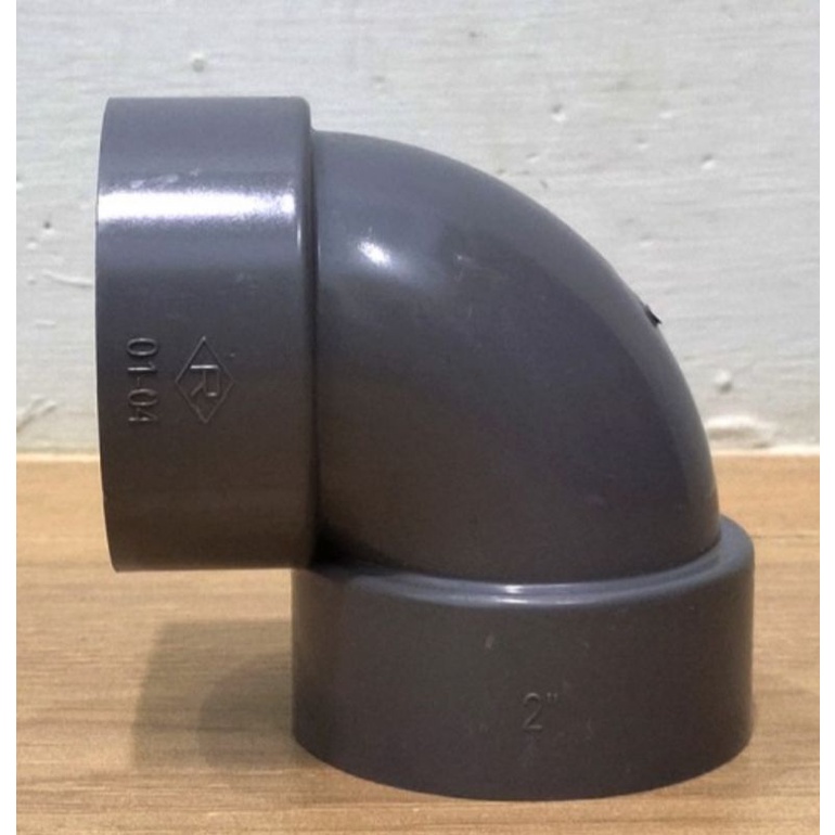 Jual Elbow 2" inch Rucika D / fitting pipa pvc knee keni L pralon paralon inci | Shopee Indonesia