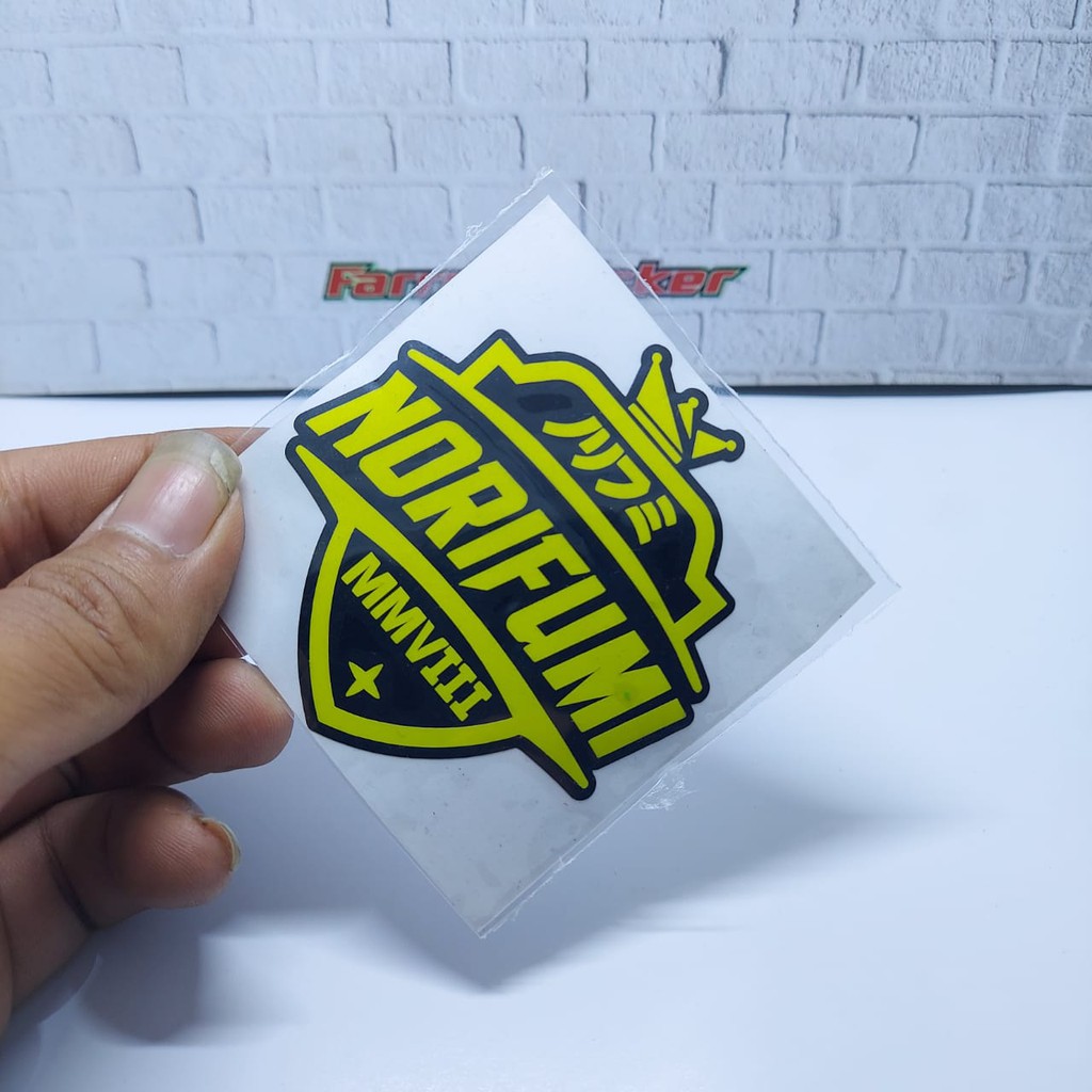Jual Stiker sticker NORIFUMI CUTTING | Shopee Indonesia
