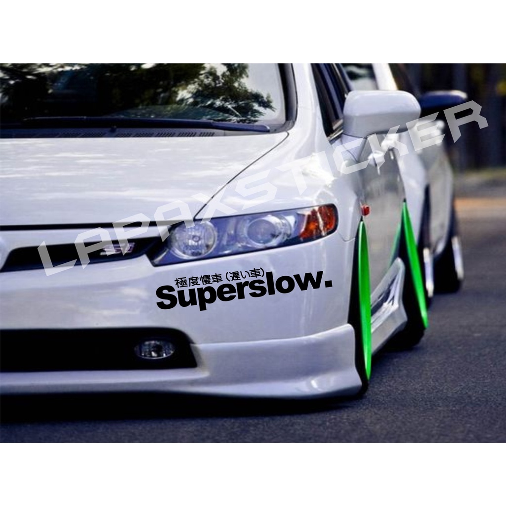 Jual stiker superslow sticker cutting body mobil dan motor | Shopee ...