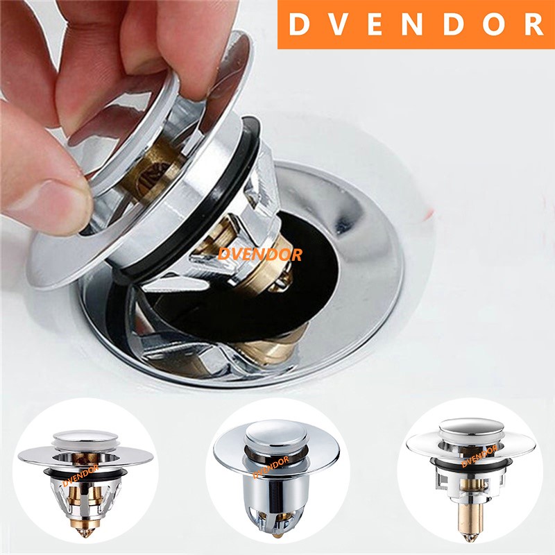 Jual AFUR KEPALA SIFON UNIVERSAL POP UP BASIN SINK WASTAFEL DRAIN ...