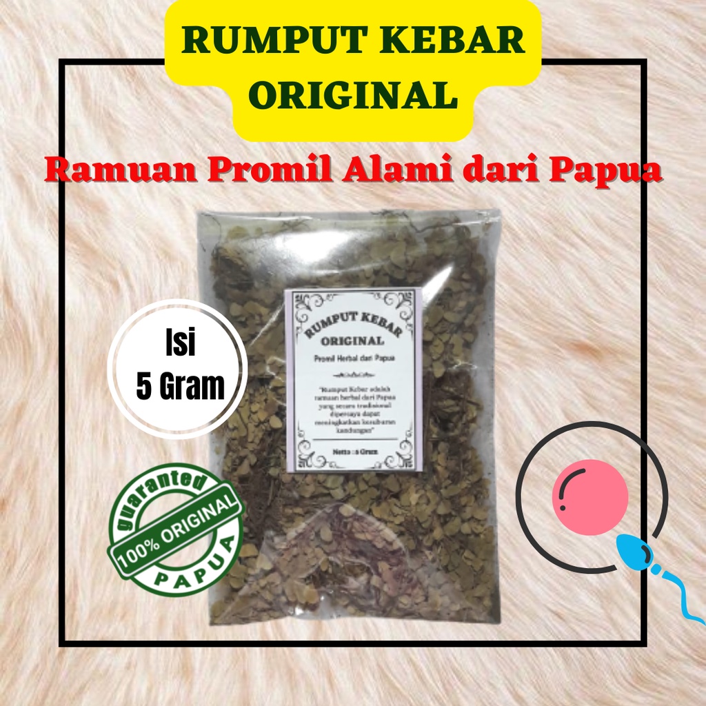 Jual RUMPUT KEBAR PROMIL program hamil penyubur kandungan dari Papua ...