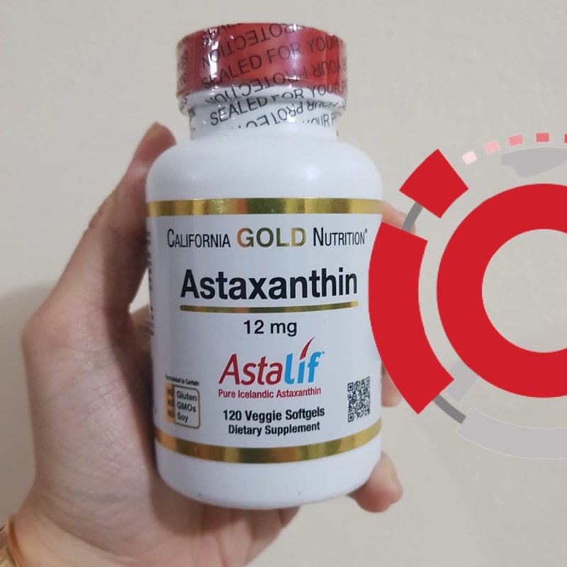 Jual CALIFORNIA GOLD NUTRITION ASTAXANTHIN 12 MG 120 CAPS ASTALIF ...