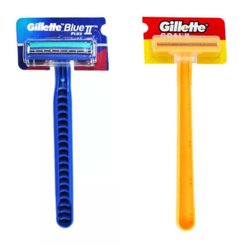 Jual Pisau Cukur Gillette Goal II / Gillette Blue II Plus | Shopee ...