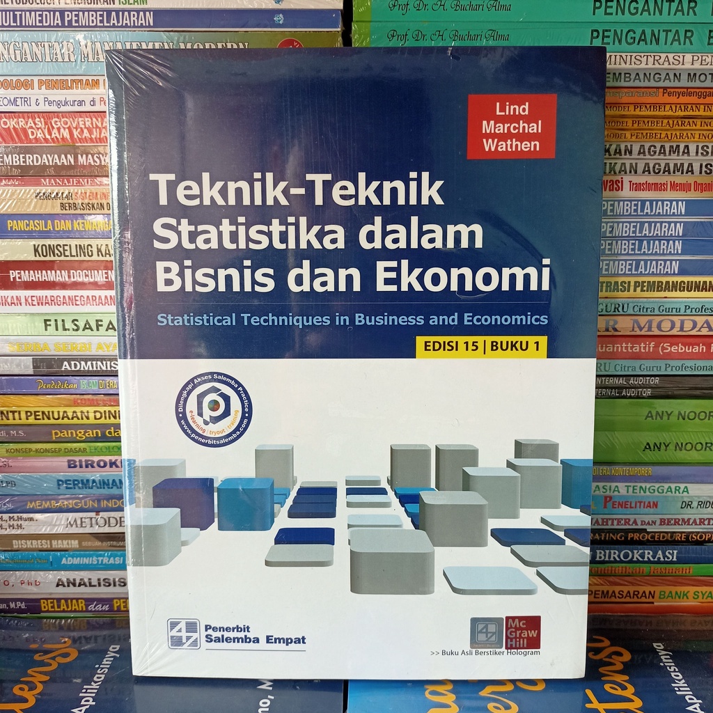 Jual Buku Teknik - Teknik Statistika dalam Bisnis dan Ekonomi Buku 1 ...