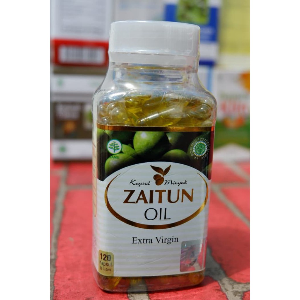 Jual Kapsul Zaitun Oil - Kapsul Zaitun - Herbal Indo Utama - 120 Kapsul ...